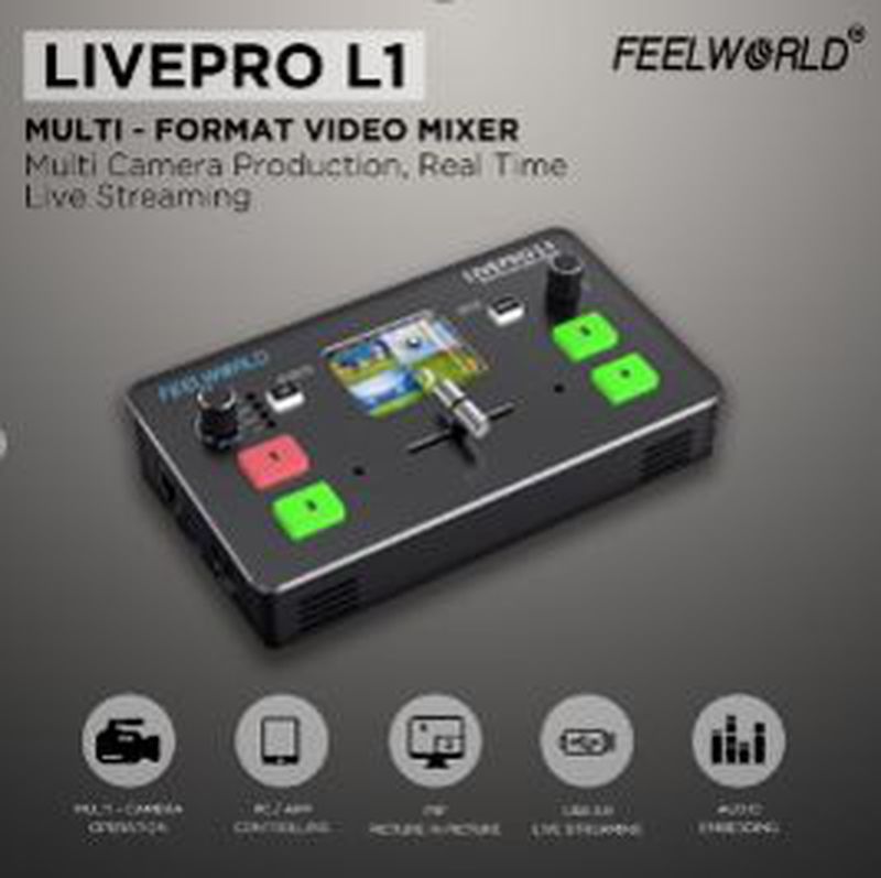 FEELWORLD LIVEPRO L1 MULTI-FORMAT VIDEO MIXER