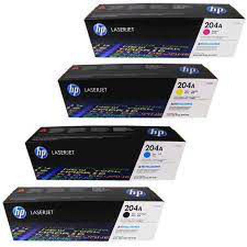 Toner Cartridge Hp 204A CMYK Original Laser Jet - Black