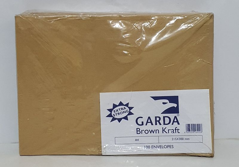 Amplop Coklat Garda Folio isi 100 lembar