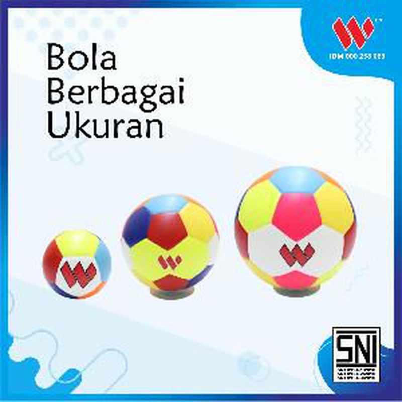 BOLA BERBAGAI UKURAN