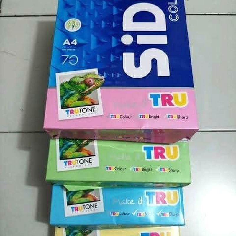 kertas hvs warna A4 70