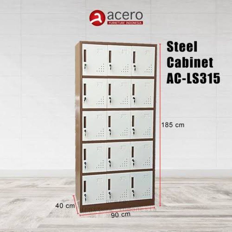 LOCKER 15 PINTU ACERO LS315