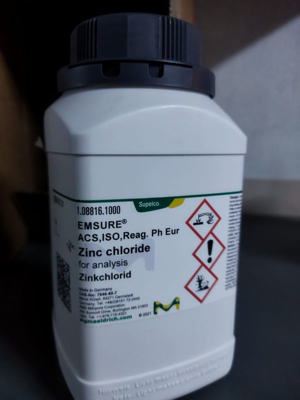 ZINC CHLORIDE @1 Kg, 1.08816.1000