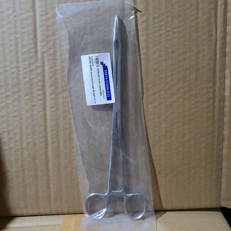 Korentang 25cm / Gross Maier Dressing Forceps saffa