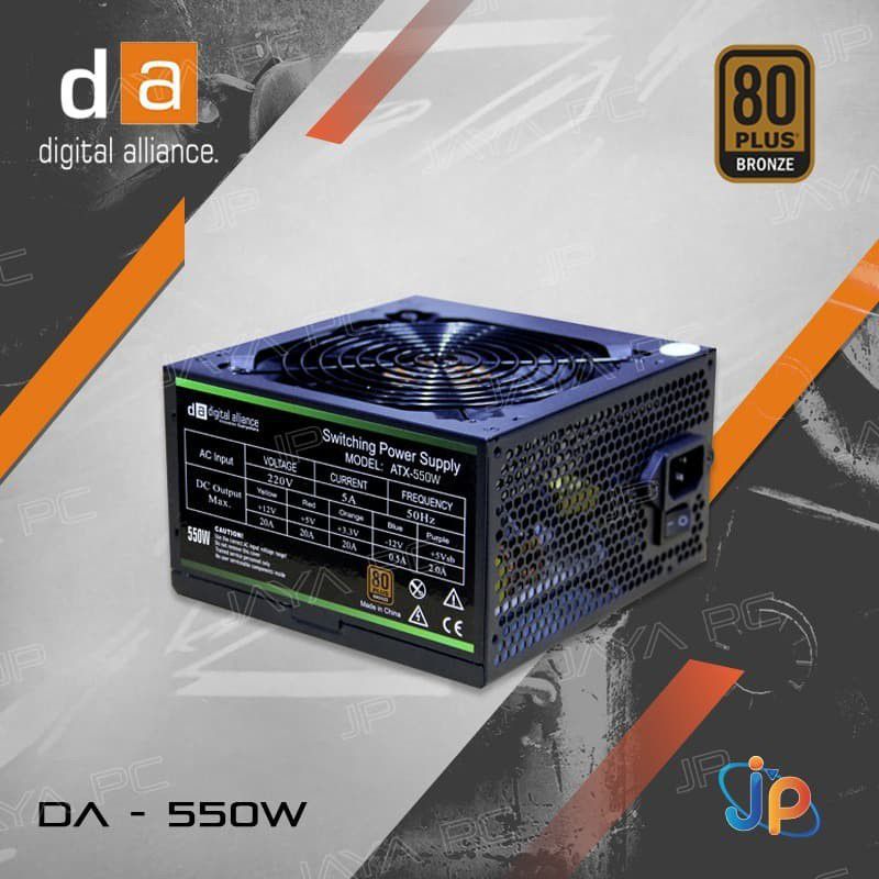 Power Supply DA 550 watt