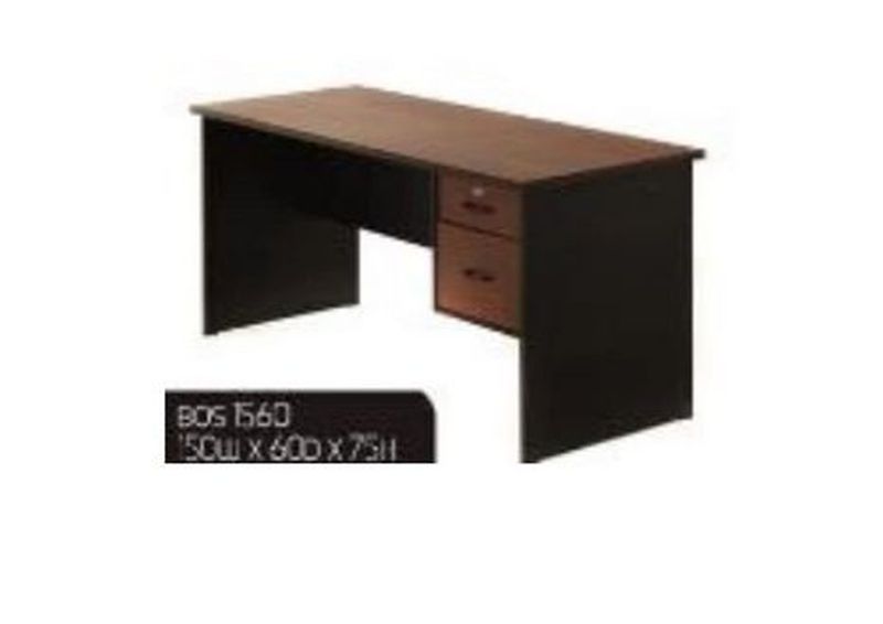 Meja kerja Biro merek BOS 1560 ukuran 150W X 60D X 75H