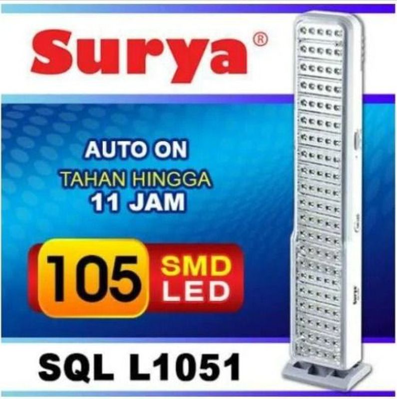 Lampu Emergency LED 105 SMD