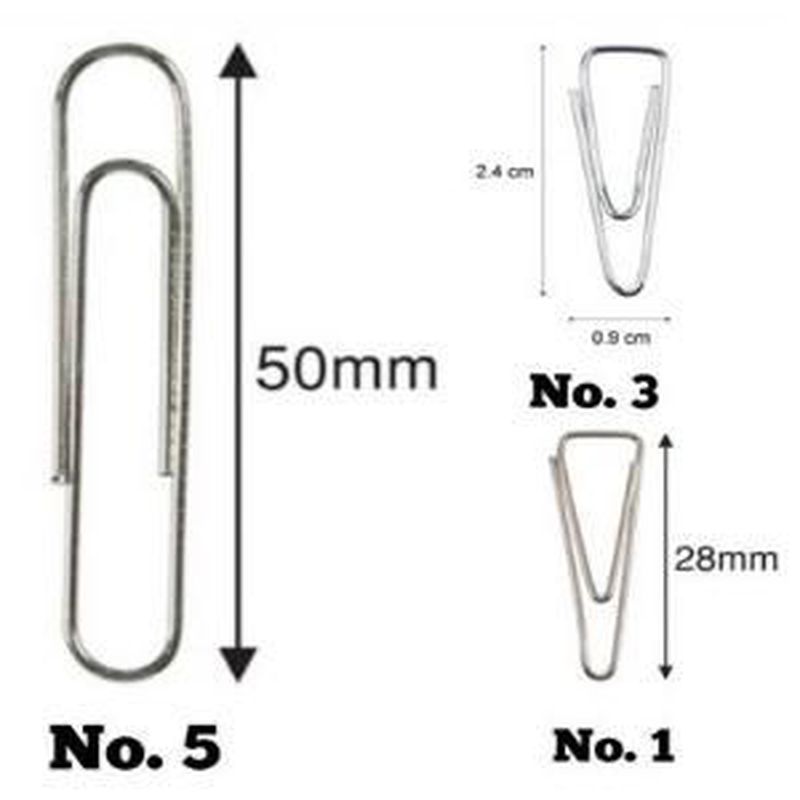 PAPER CLIPS / TRIGONAL CLIPS NO. 5