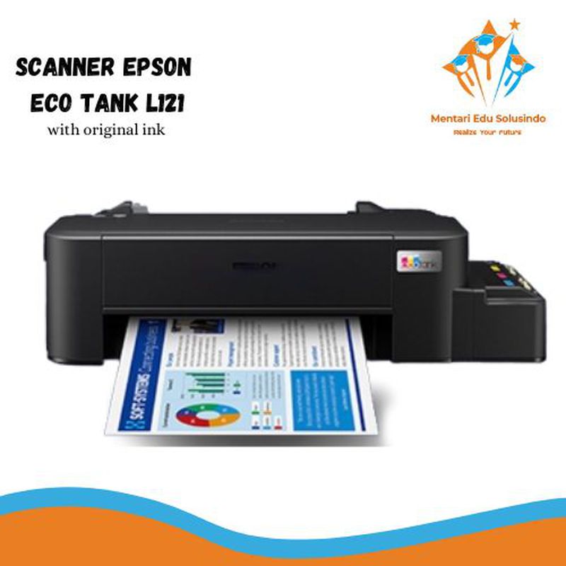 Epson Printer EcoTank L121 A4 (Original Ink)