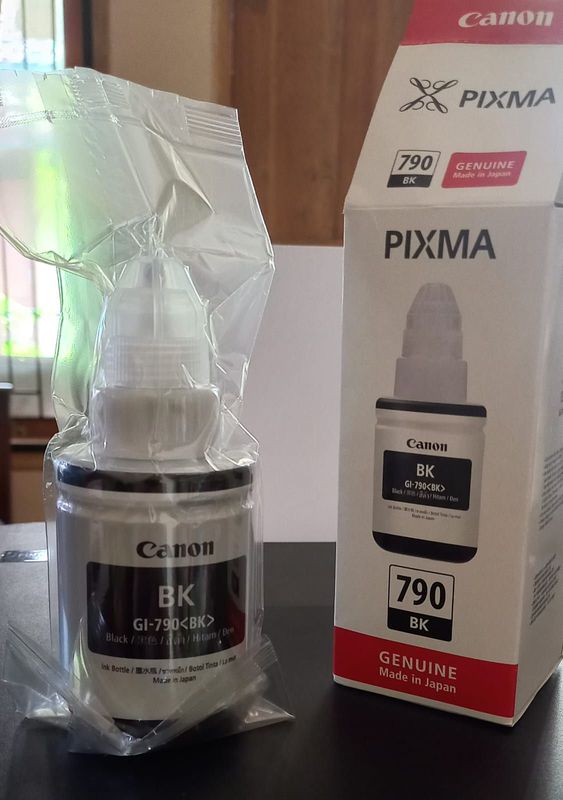 Tinta Canon GI-790 Original - Merah