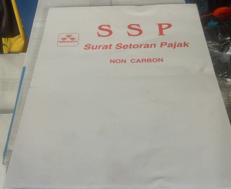 Buku Surat Setoran Pajak (SSP)