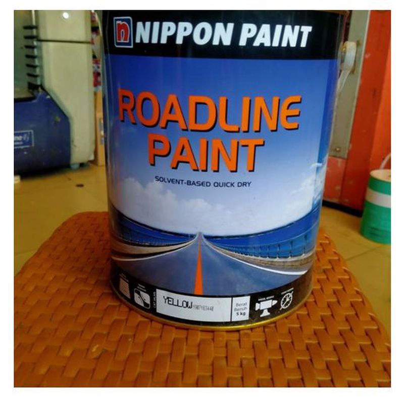 CAT MARKA JALAN ROAD LINE // YELLOW PELAPIS