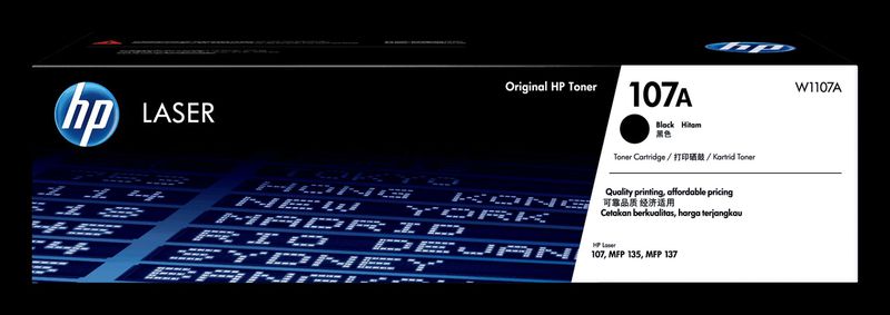 Toner HP Laserjet 107A Black