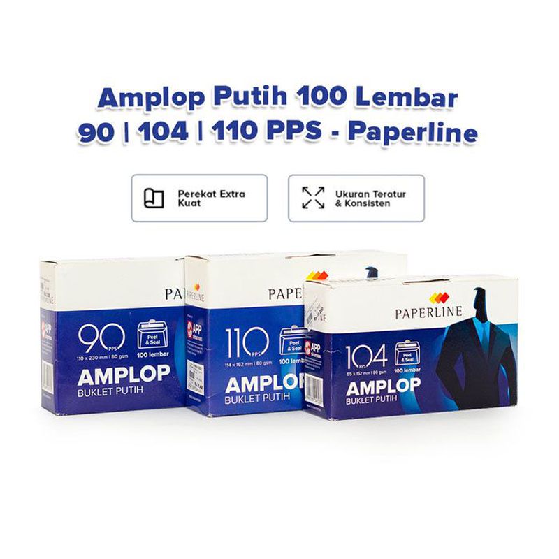 Amplop Putih Paperline - 104