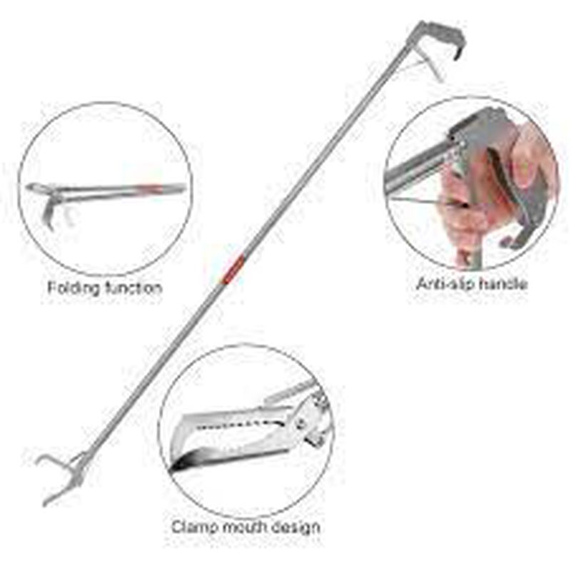 Alat Penjepit Ular Stainless Foldable