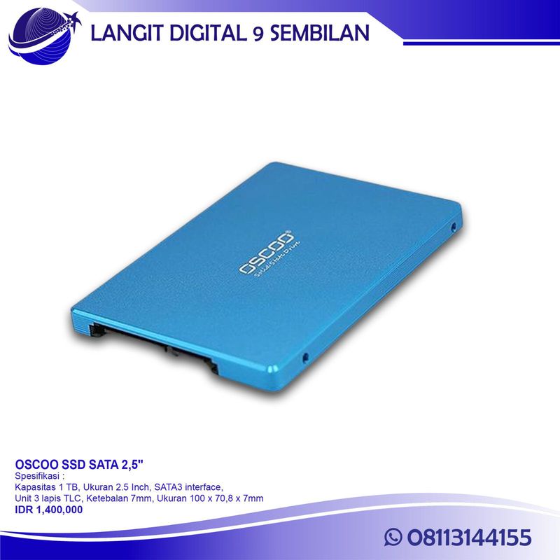 OSCOO SSD SATA 2,5 1 TB