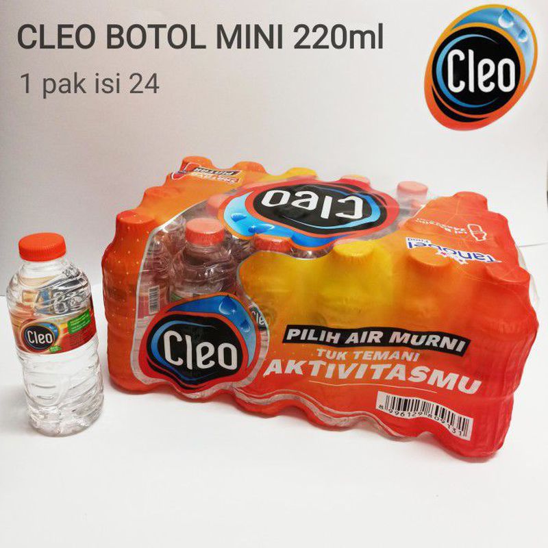 Cleo Air Minum Murni 220 mL