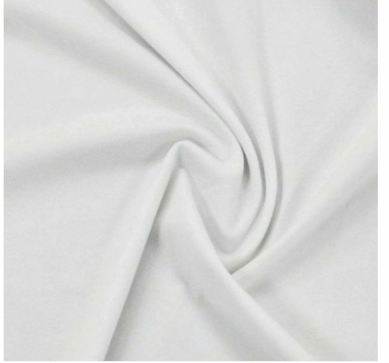 Kain Tetron Putih Meteran