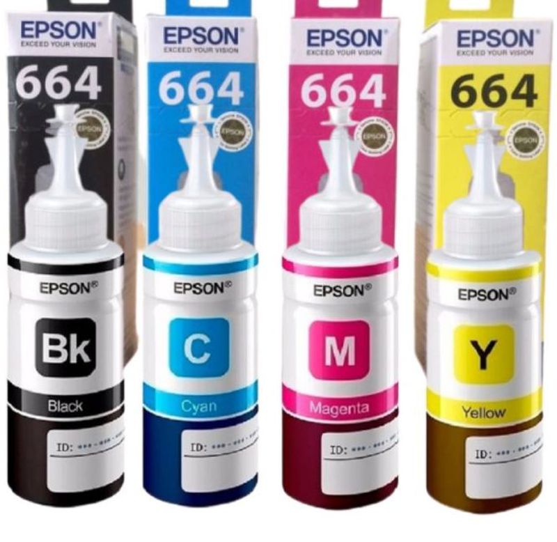 Tinta Printer Epson 664 Original Warna