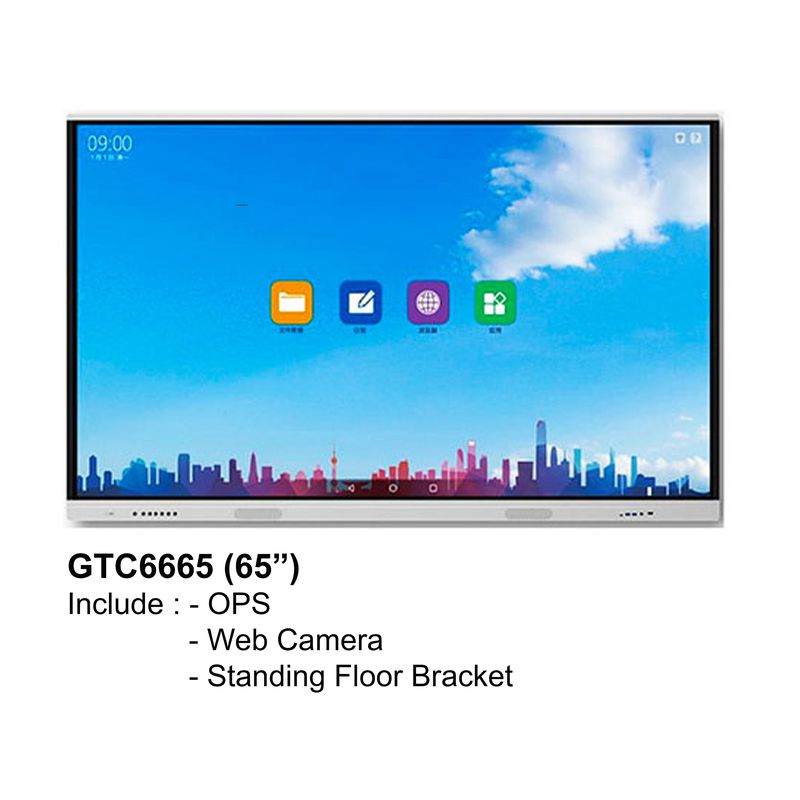 GTC INTERACTIVE FLAT PANEL GTC6665