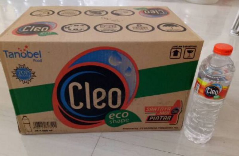 AIR MINERAL BOTOL merk Cleo 550ml