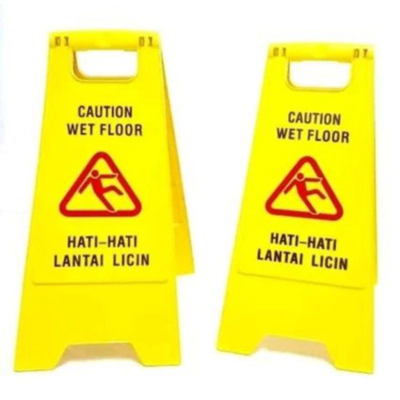 Papan Peringatan Lantai Basah