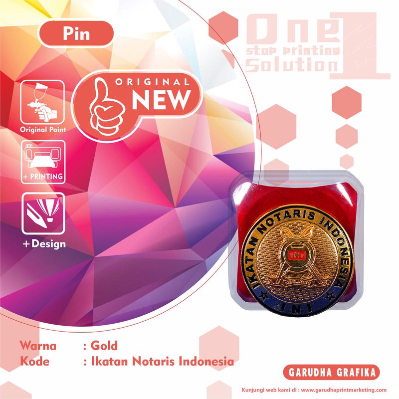 Pin Ikatan Notaris Indonesia (INI)