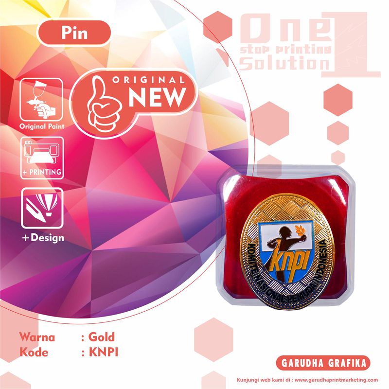Pin Komite Nasional Pemuda Indonesia (KNPI)
