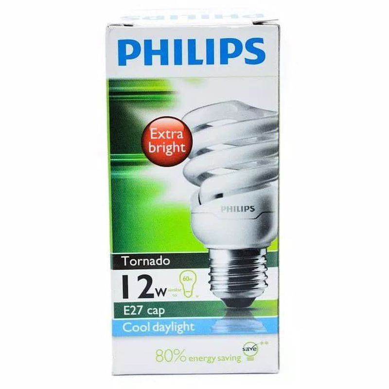 LAMPU PHILIPS TORNADO 12W