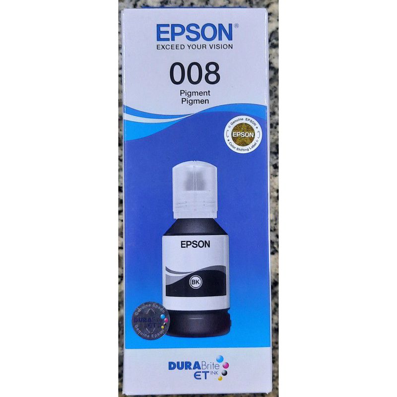 TINTA EPSON 008 BLACK - FNR0013