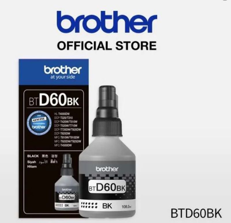 TINTA BROTHER D60BK Black - FNR0008
