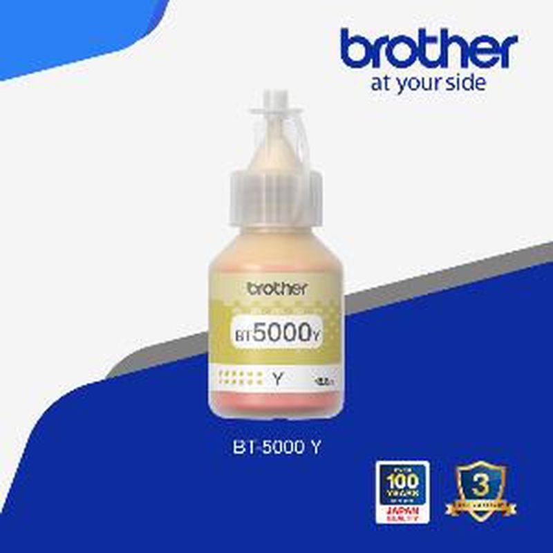 BROTHER TINTA BOTOL WARNA BT-5000 Y