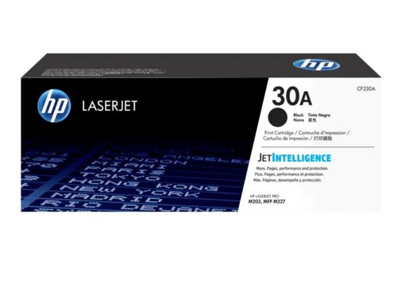 HP 30A Black Original LaserJet Toner / Tinta Cartridge