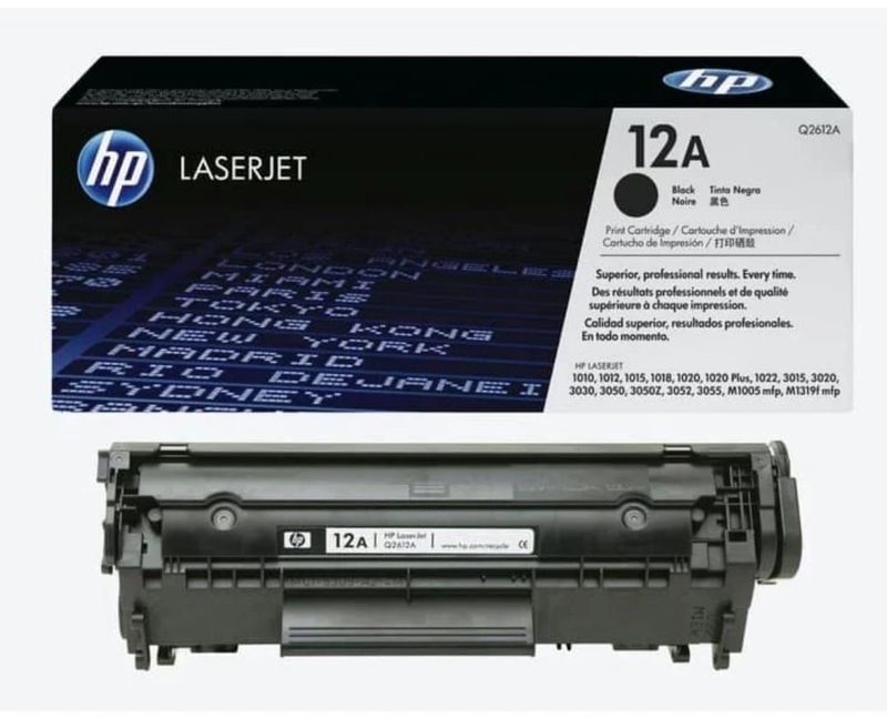 Toner HP LaserJet 12A for Printer HP Laserjet 1022n