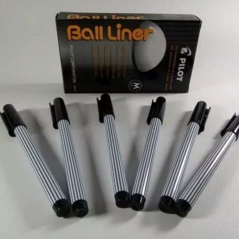 Pulpen Pilot Balliner/Ballpoint 0.8mm(Biru,Hitam,Merah,Hijau) - Biru