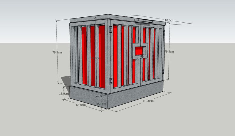 RUMAH GENSET 10KVA