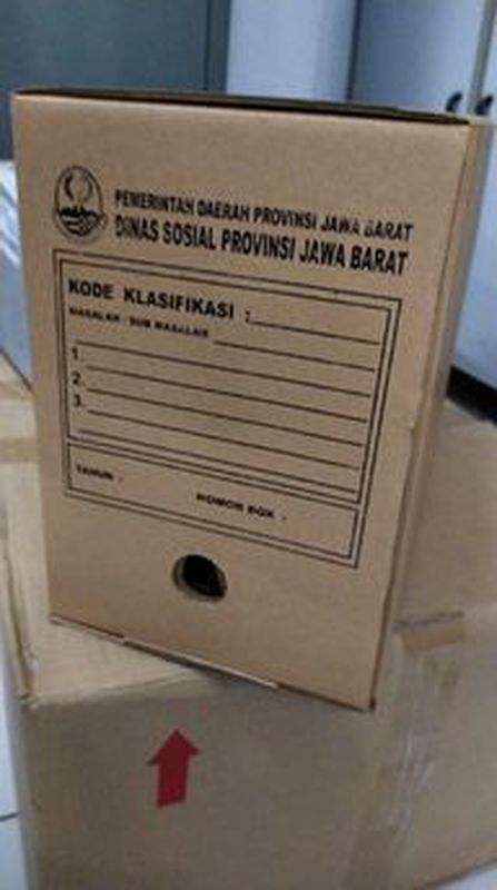 Box Arsip Lambang Pemda/Pemprov/Instansi