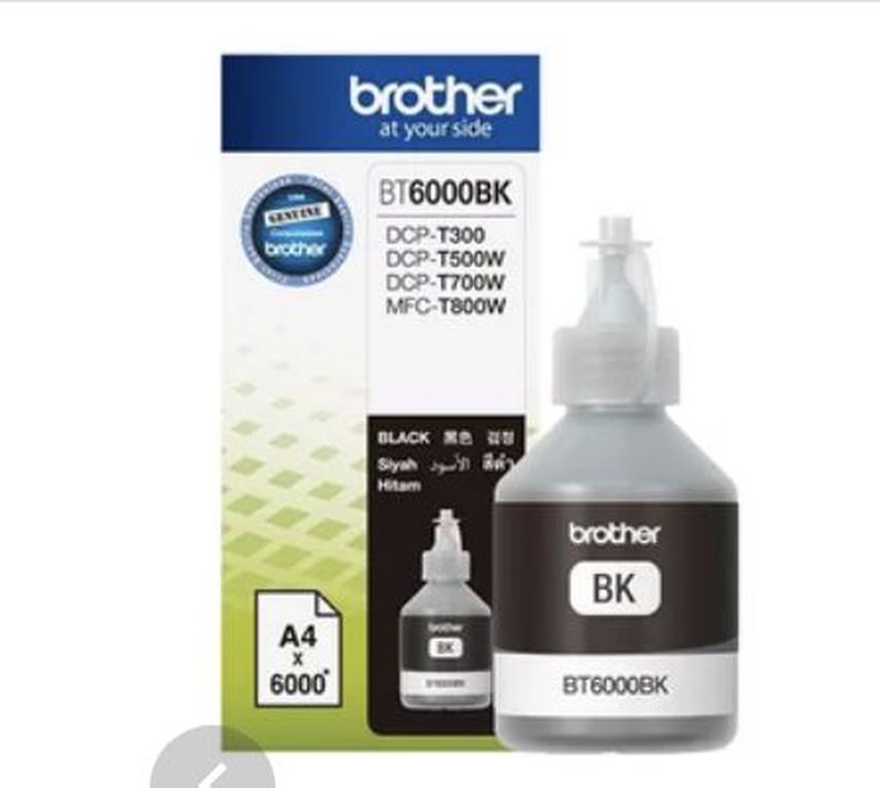 Tinta Brother BT6000 - Hitam