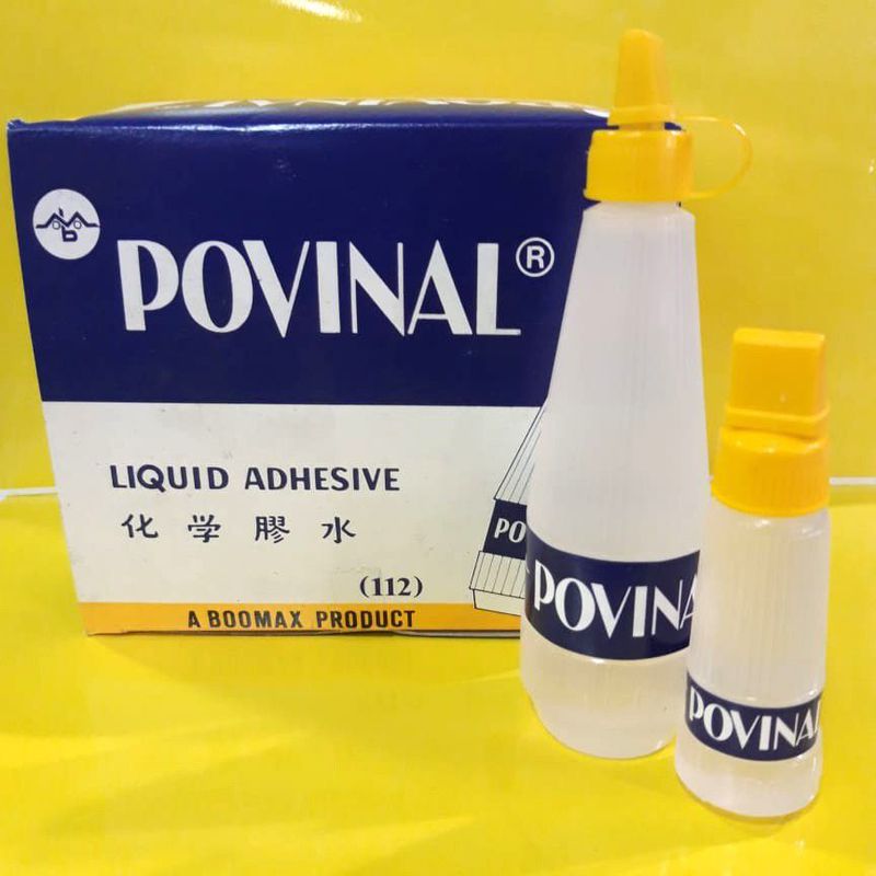 LEM POVINAL GLUE/LEM STICK KERTAS SUPER GLUE 75ml