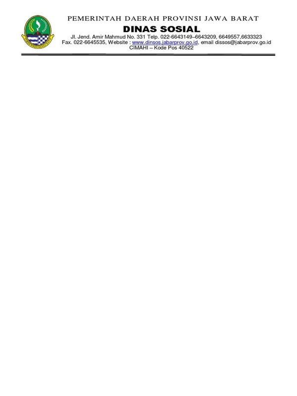 Kop Surat Dinas/Instansi/Swasta