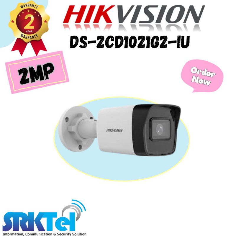 HIKVISION DS-2CD1021G2-IU 2MP IP CAMERA