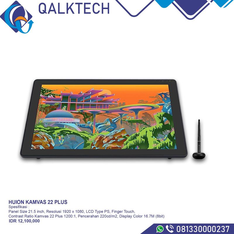 HUION KAMVAS 22 PLUS