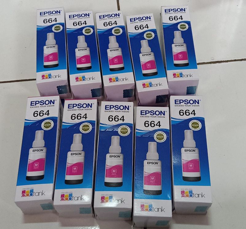 Tinta merah 664