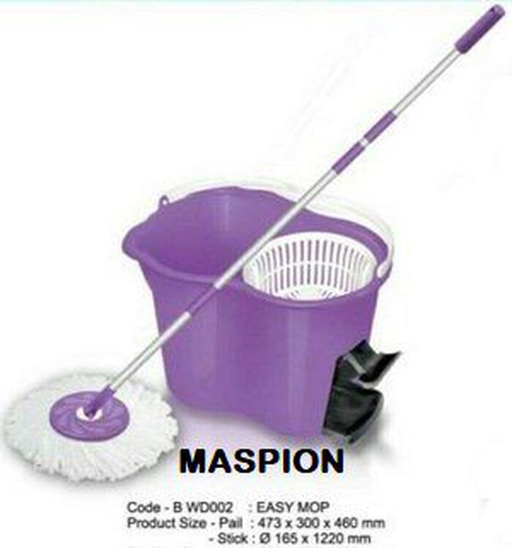 maspion easy mop (pel lantai pedal kaki)