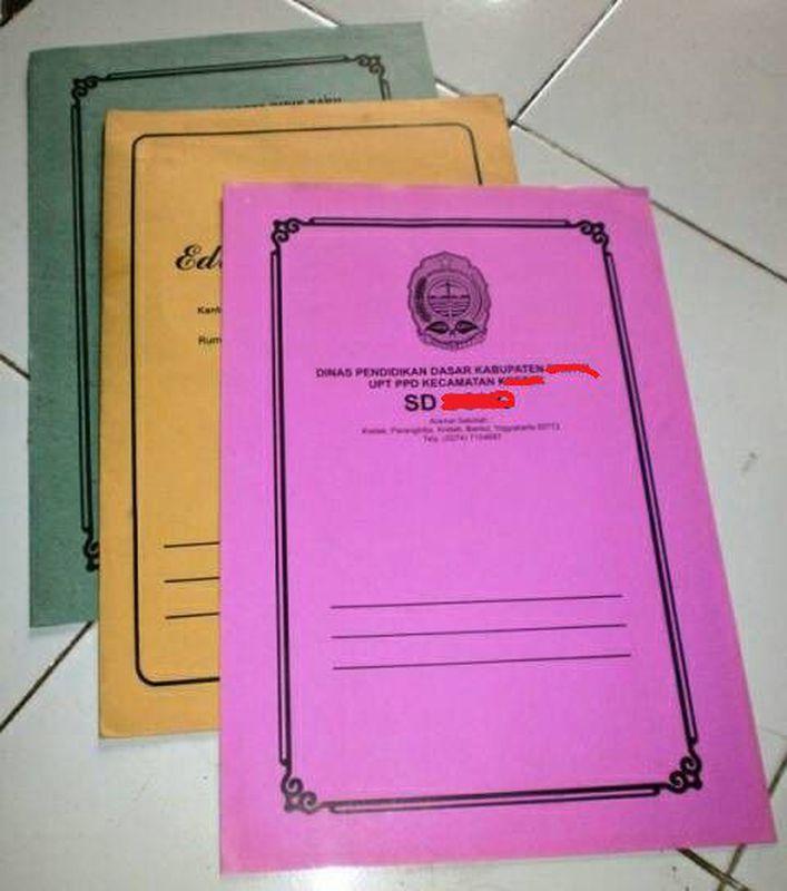 cetak map dinas ukuran folio