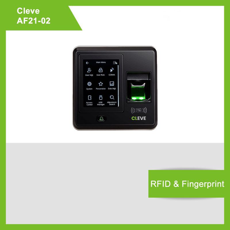 FINGERPRINT MESIN ABSENSI & AKSES PINTU SIDIK JARI CLEVE AF21-02