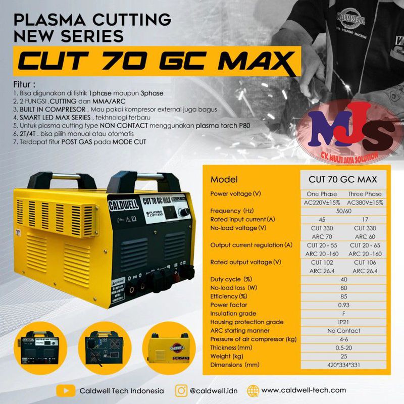 MESIN PLASMA CUT-70