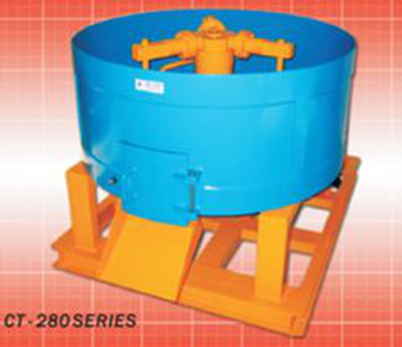 Laboratory Concrete Mixer Pan Type 250L Capacity