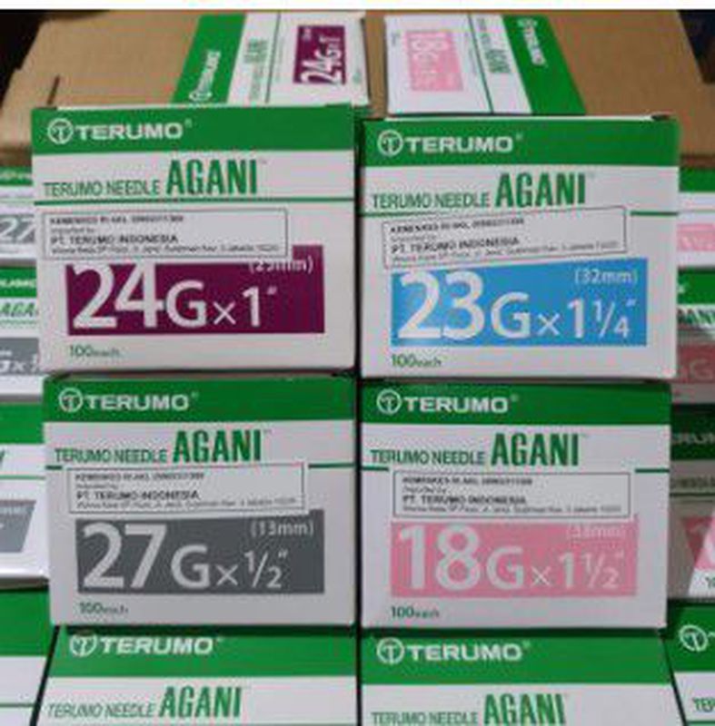 Needle Terumo Agani 21/23/25/26 - 24G
