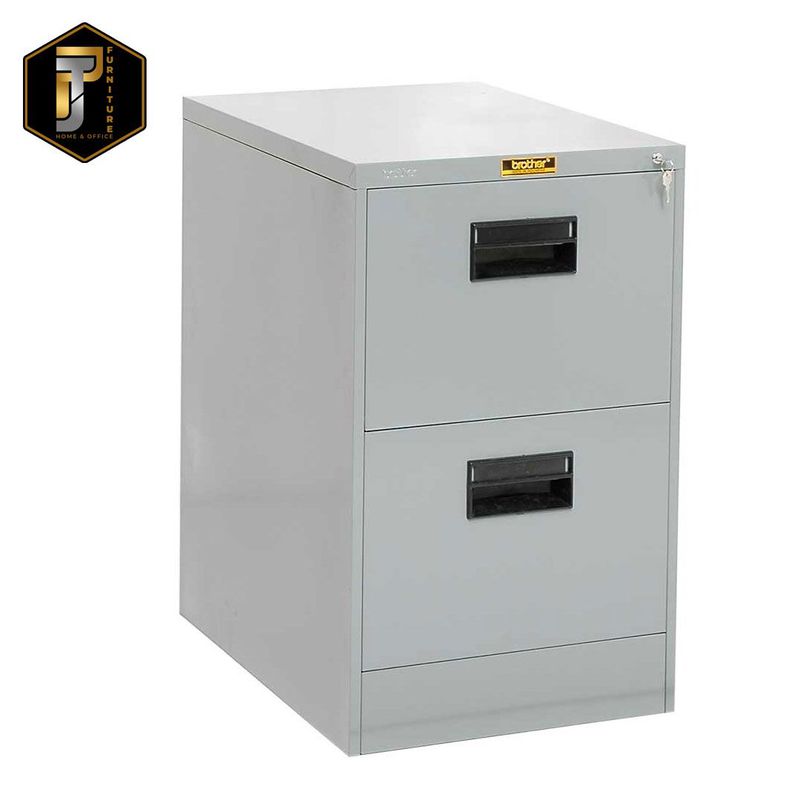 Filling Cabinet 2 Laci BROTHER B-102 Lemari Kabinet Besi Lemari Arsip